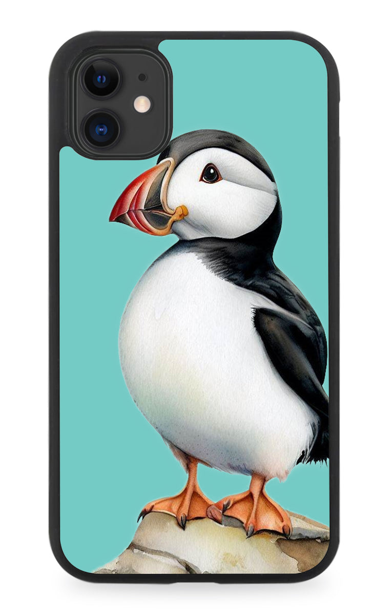 Puffin Bird Rubber Phone Case Birds Puffins Pufin Penguin Penguins Pic ...